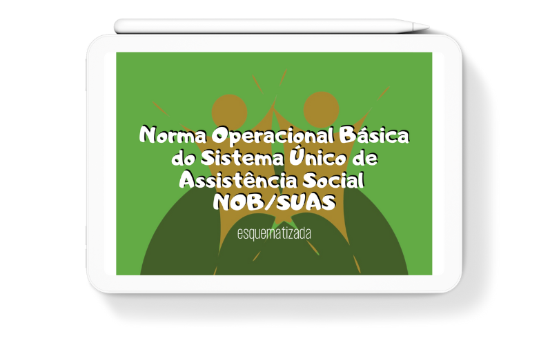 NOB-SUAS esquematizada – Serviço Social Esquematizado